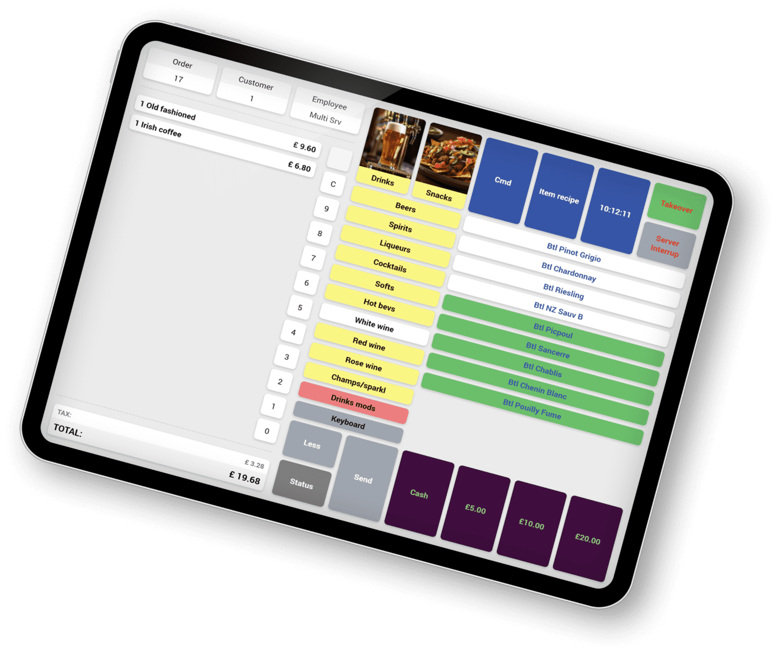 Efficient POS System for Bars, Pubs & Nightclubs | Maitre'D